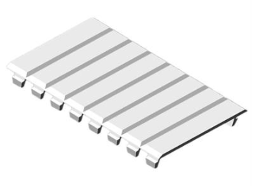 Palheta Cor Bc Plast 4 Mod PPL - Cemar Legrand - Dimensional