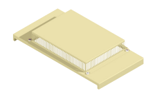 Teto Ventilado 800Mmx1M P/Painel 1 Unidade Bg Painel 80100 906747 ...