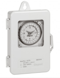 Programador Horario Analog Diario 230V 649914 - Pial Legrand - Dimensional