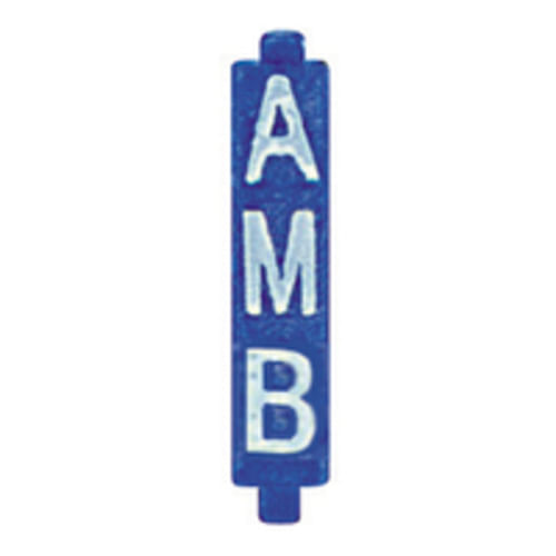 Ident Cab Az Amb 3501AMB - Pial Legrand - Dimensional