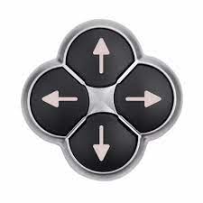 Botao Quad Pt Imp Gra Seta Dir M22D4SX7 Eaton - Dimensional