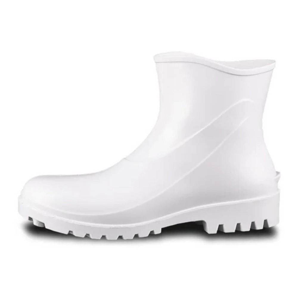 Bota PVC Extra Curto Branca Sem Forro 82BPE600SF Tamanho 39 CA 37456 ...
