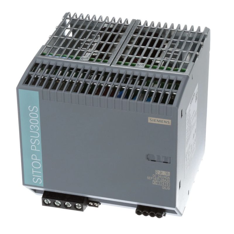 Fonte De Alimentação Estabilizada Trifásico 400-500Vca 24vcc 40 A Sitop ...