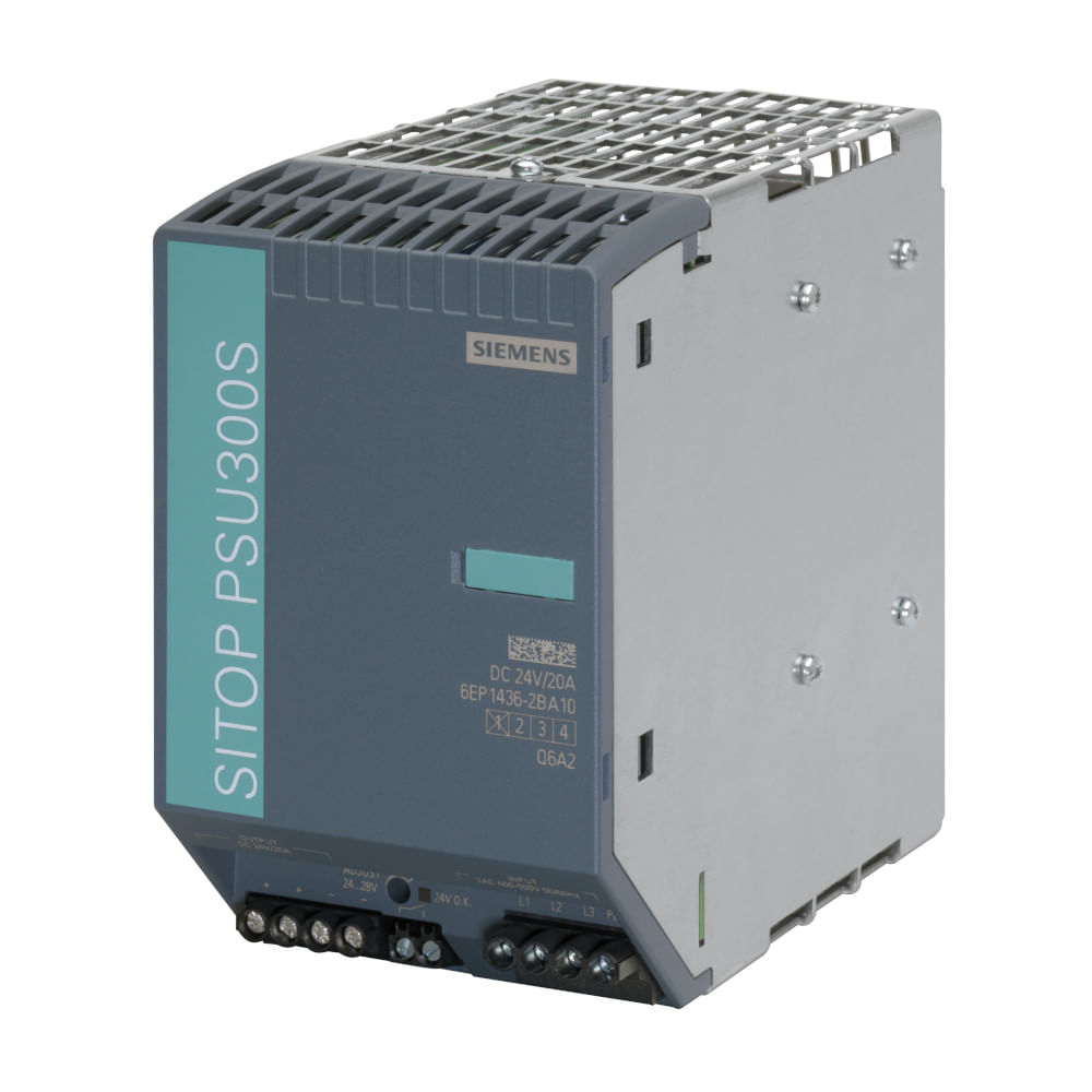 Fonte De Alimentação Estabilizada Trifásico 24V 20A Sitop Psu300s ...