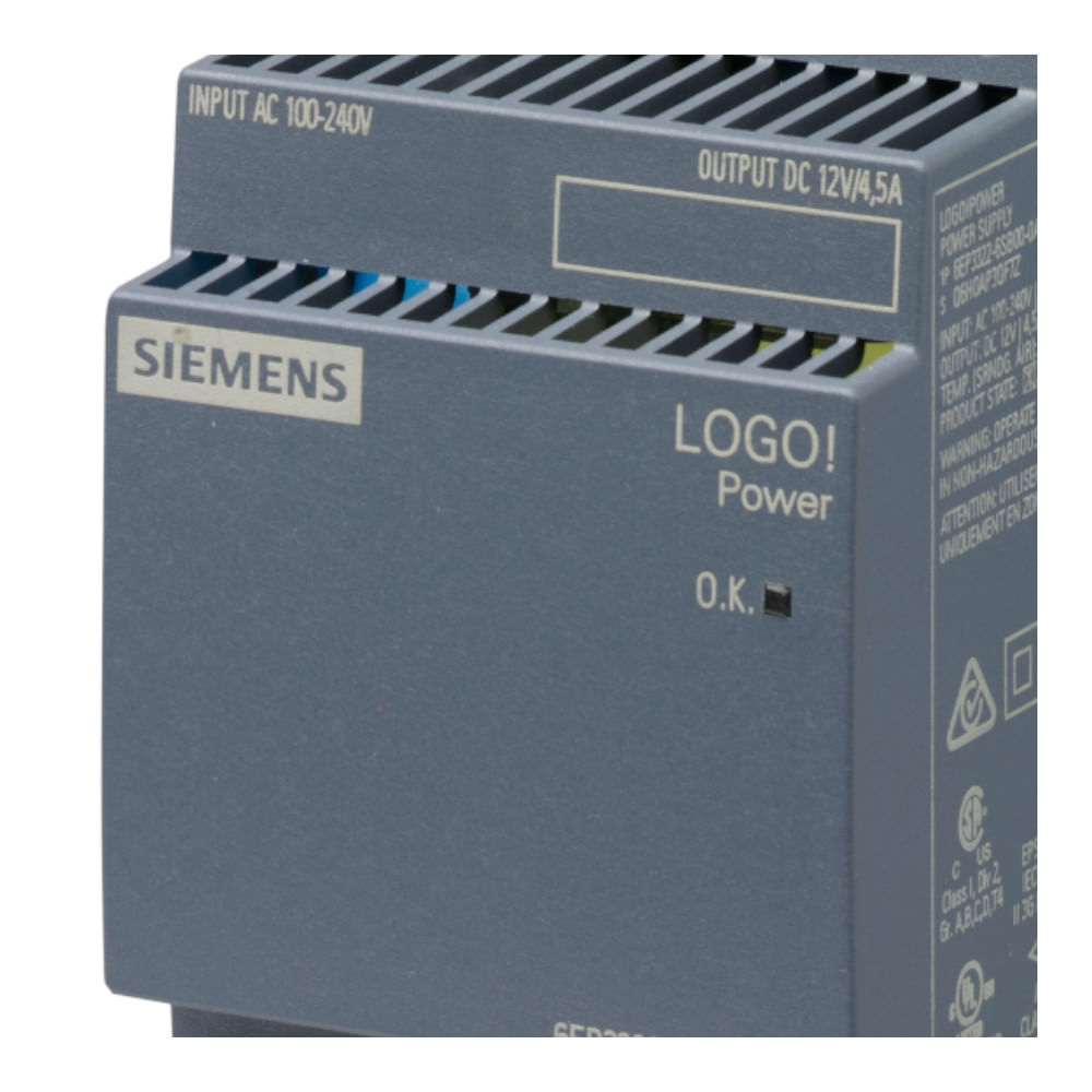 Fonte De Alimentação Regulada Monofásico 100/240VCA 12V 4,5A ...