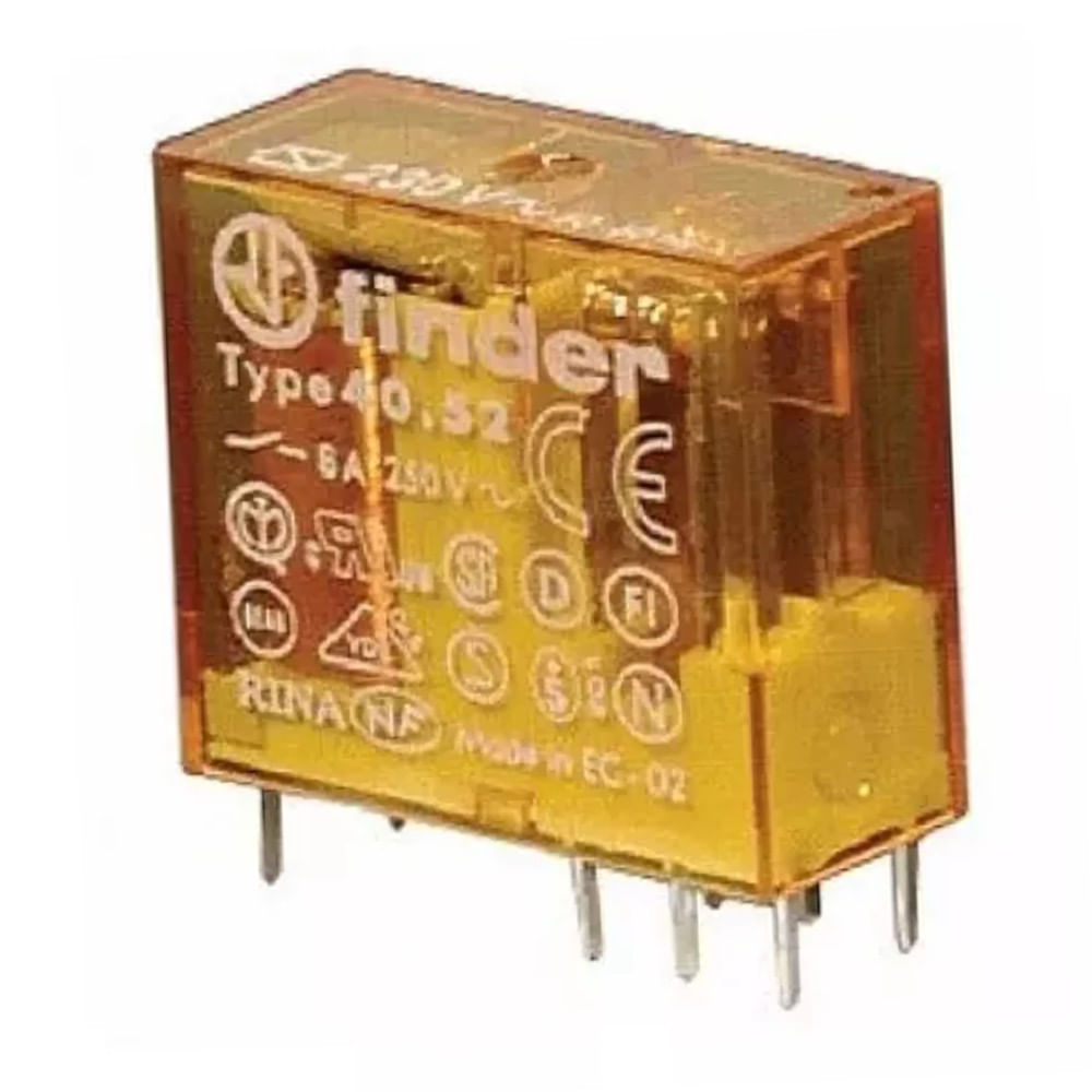 Rele Industrial Plug-In 230 Vca 2 Reversiveis - 405282300000 - Finder ...