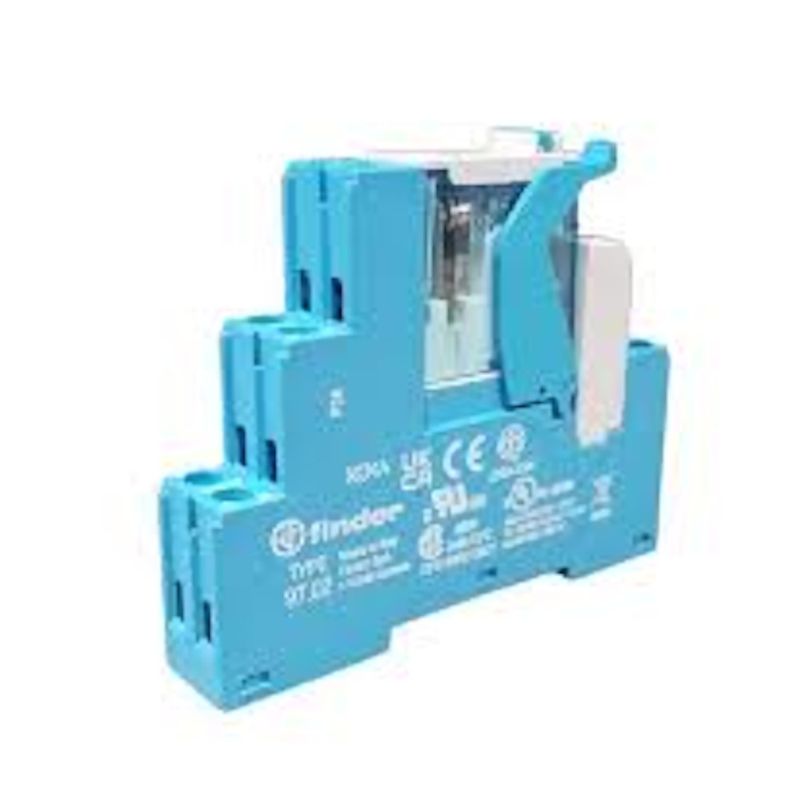 Rele Interface 24Vcc 8A Com Led 2 Reversiveis 4C0290240050SPA Finder ...