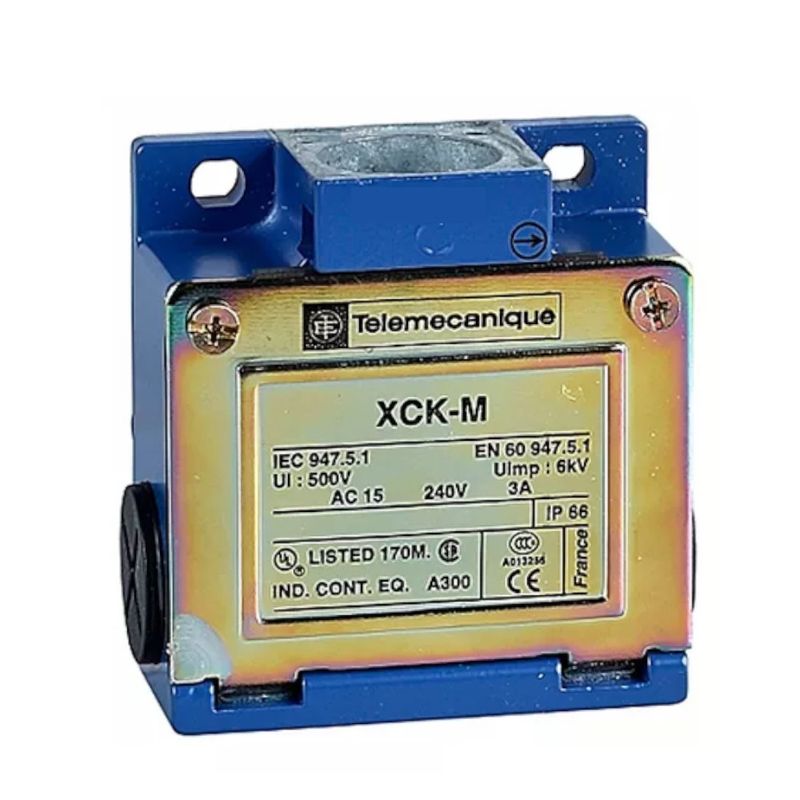 Chave Fim Curso Metálica Haste Flexível 1NA+1NF XCKM106 Schneider ...