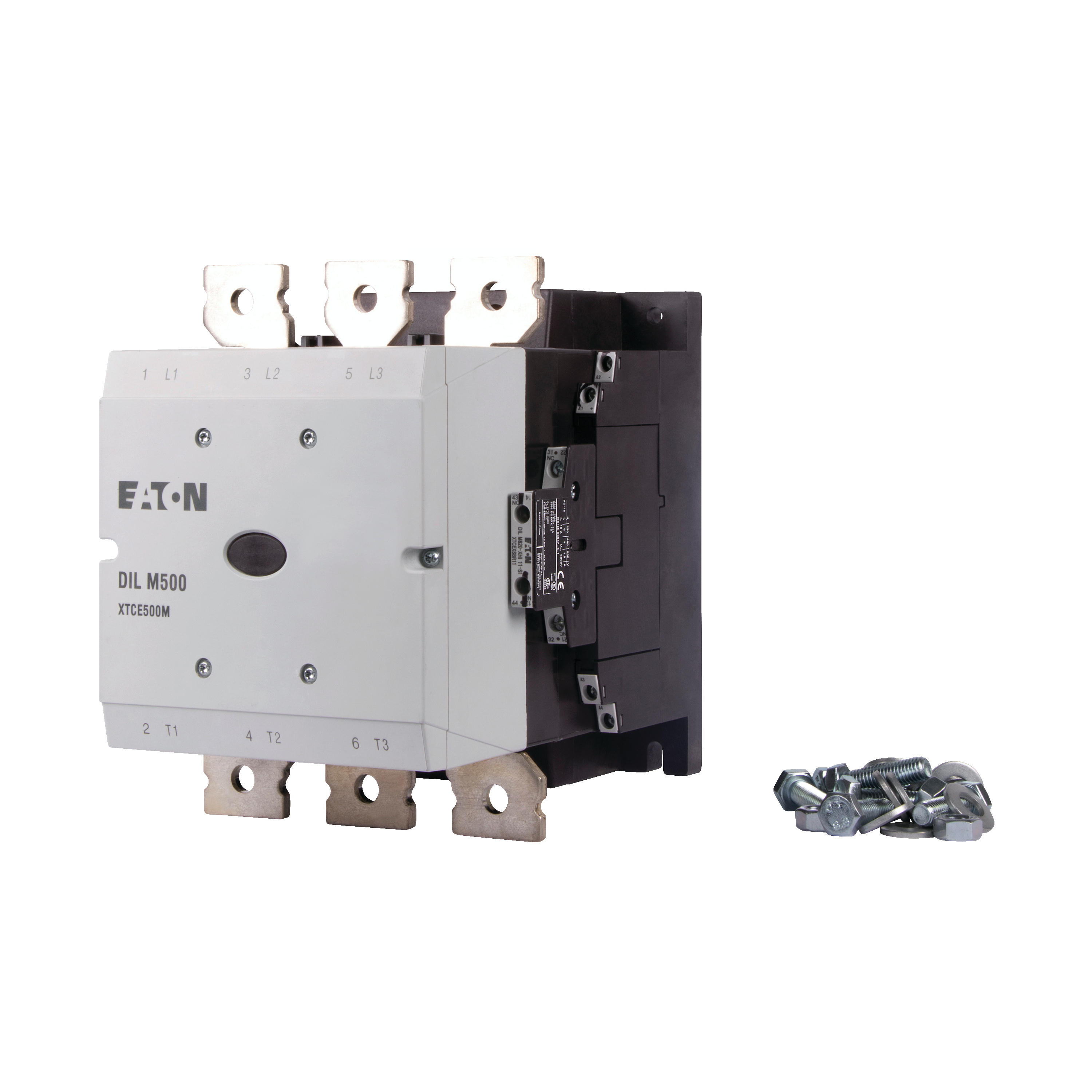 Contator Tripolar 500A 24-48Vcc 2Na+2Nf DILM50022RDC48 Eaton - Dimensional