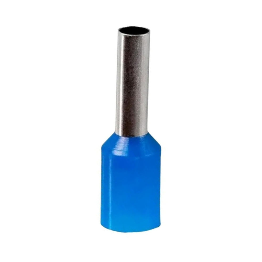 Terminal Ilhos Com Isolamento 2,5Mm2 Azul TI2,510 Intelli - Dimensional