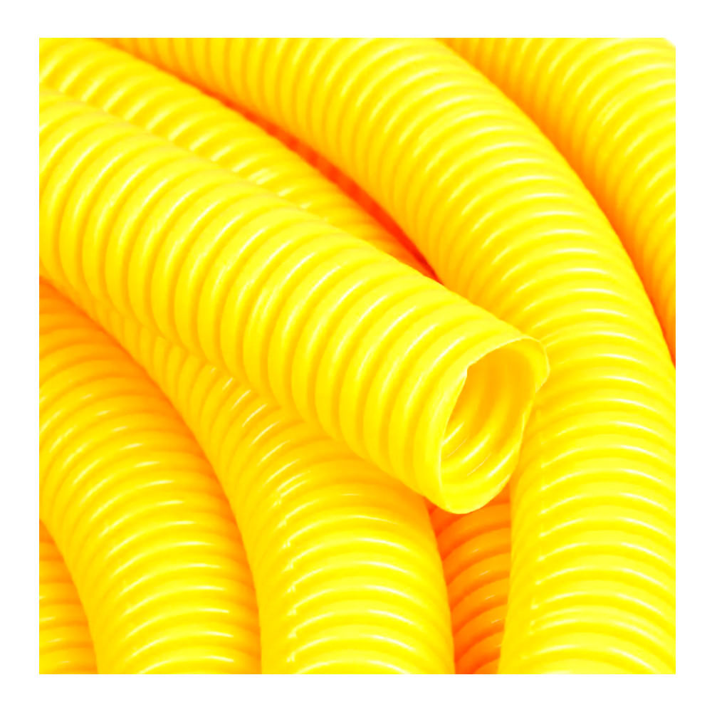 Eletroduto Duto Corrugado Flexível PVC Amarelo 1" 32mm 000303 Adtex ...
