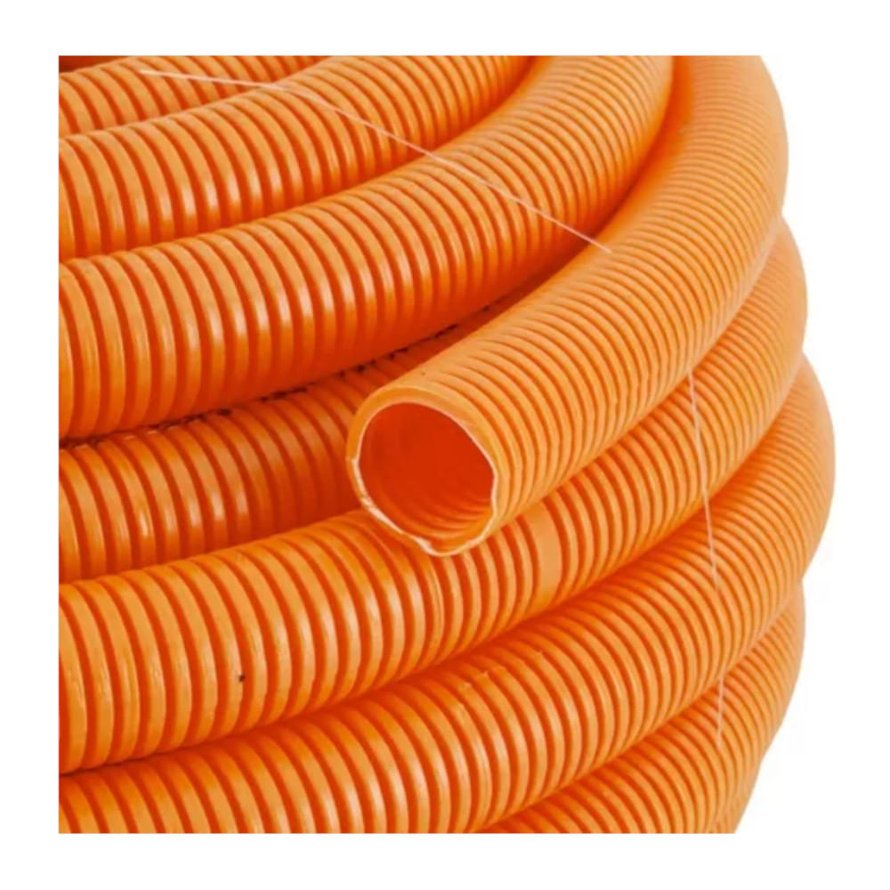 Eletroduto Duto Corrugado Flexível PVC Laranja 1" 32mm 000606 Adtex ...