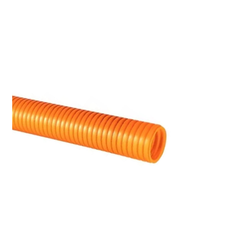 Eletroduto Duto Corrugado Flexível PVC Laranja 3/4" 25mm 000505 Adtex ...