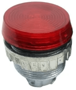 Sinaleiro Redondo Metal Vermelho 30Mm VZ30113L001 | Dimensional ...