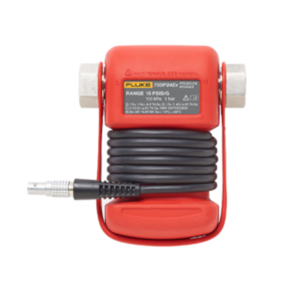 Instrumento Portátil Analógico Medição Pressão 0-1000Psi Fluke750P08 ...