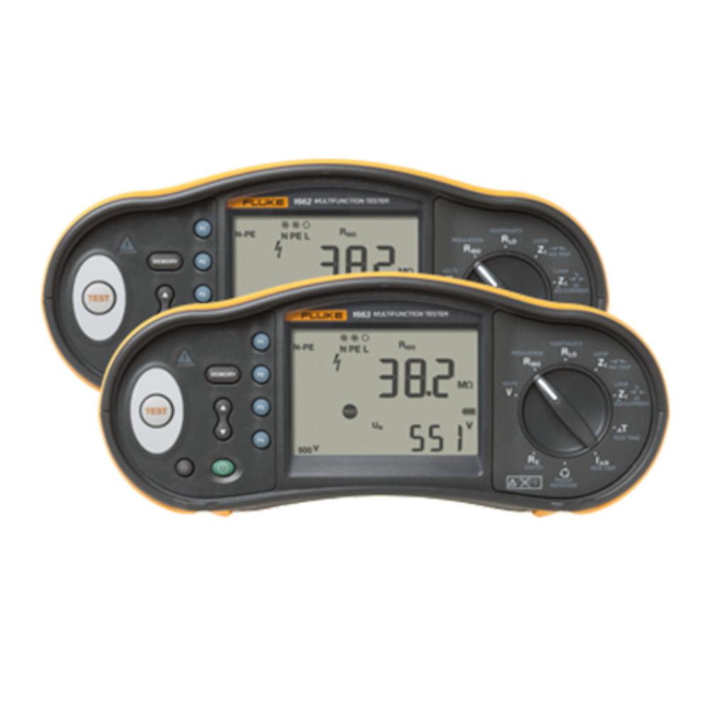 Testador 100/1000V Instalação Elétrica FLK1662 Fluke - Dimensional