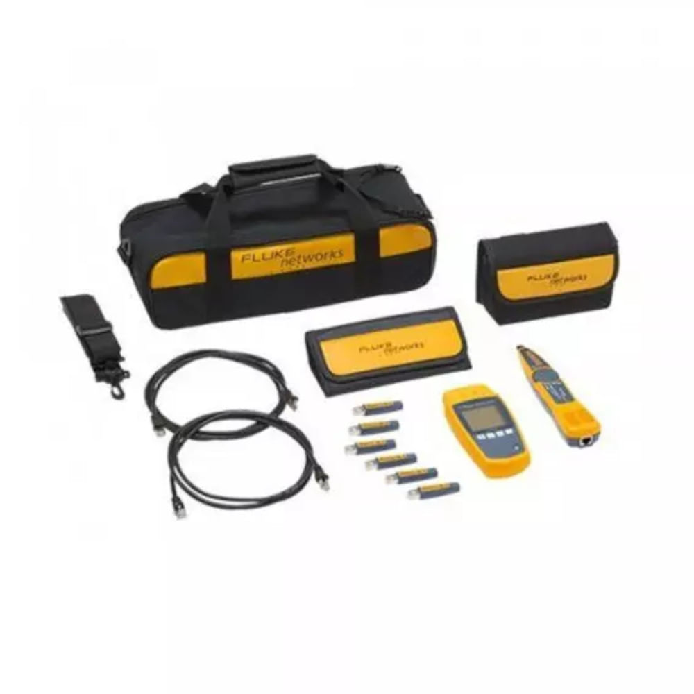 Instrumento Portátil 10A50Grc CAT 5E/6/6A Microscanner MS2POE Fluke ...