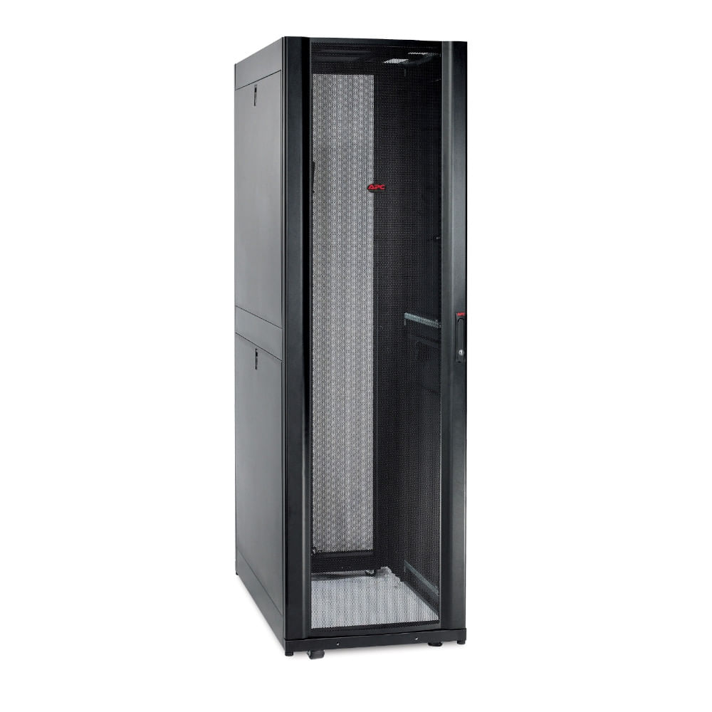 Rack Piso Altura Útil 42u 1070mm 19" Preto AR3100 APC - Dimensional