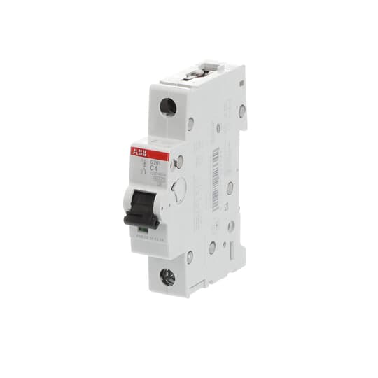 Disjuntor Mini Monopolar 4A 230/400V Curv C 6Ka S200 S201C4 ABB - Dimensional