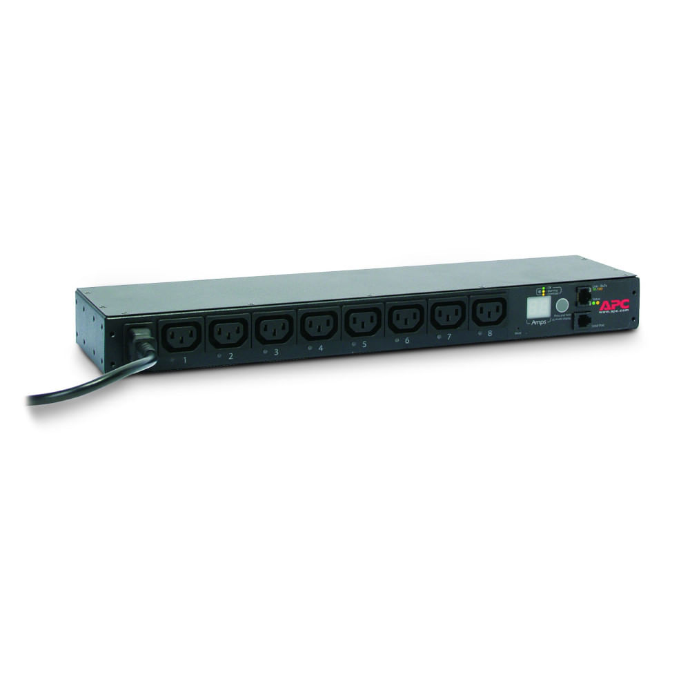 Rack Pdu Comutação 1U 16A 208/230V 8X C12 Preto Horizontal AP7921B APC ...