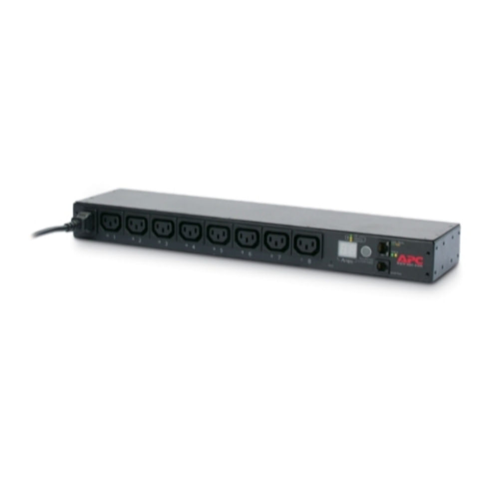 Rack Pdu Comutação 1U 16A 208/230V 8X C12 Preto Horizontal AP7921B APC ...
