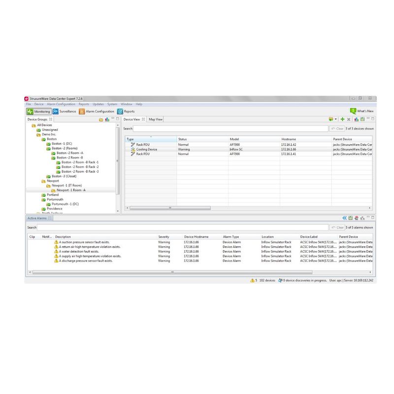 Gerenciamento Da Infraestrutura AP9465 APC - Dimensional