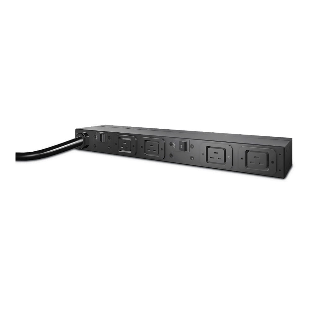 Rack Pdu 1U 30A 208V 4C19 Preto Horizontal AP9570 APC - Dimensional