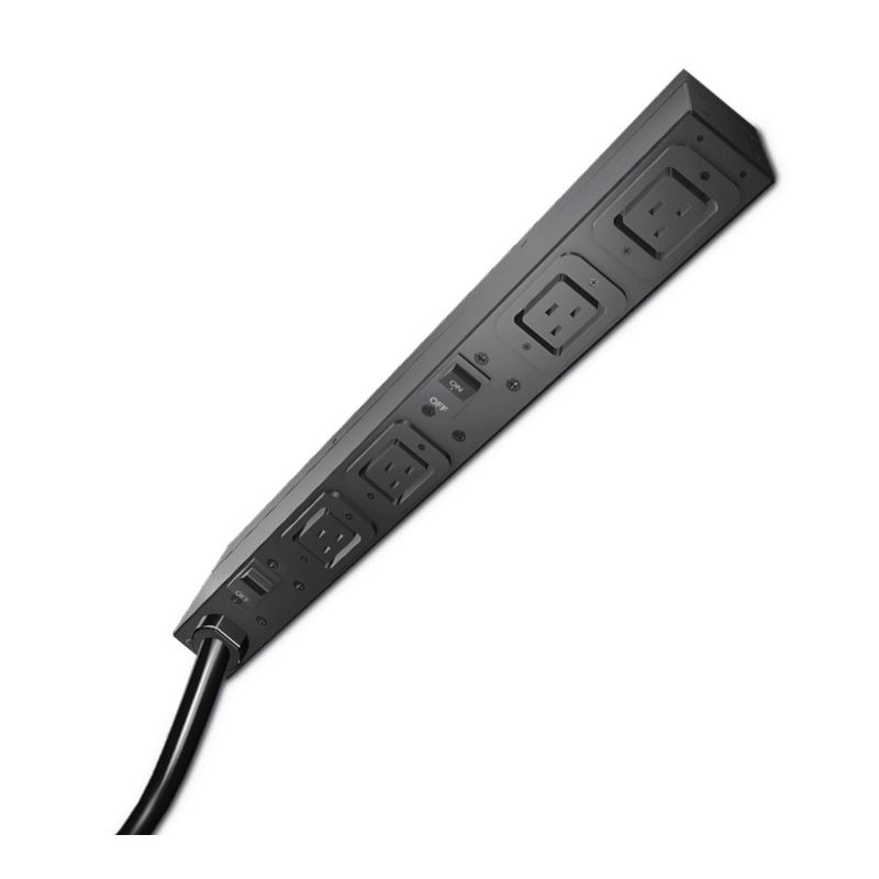 Rack Pdu 1U 30A 208V 4C19 Preto Horizontal AP9570 APC - Dimensional