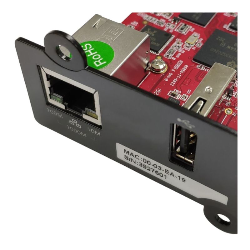 Cartão Gerenciamento Para Nobreak Easy Ups 3S E3SOPT001 APC - Dimensional