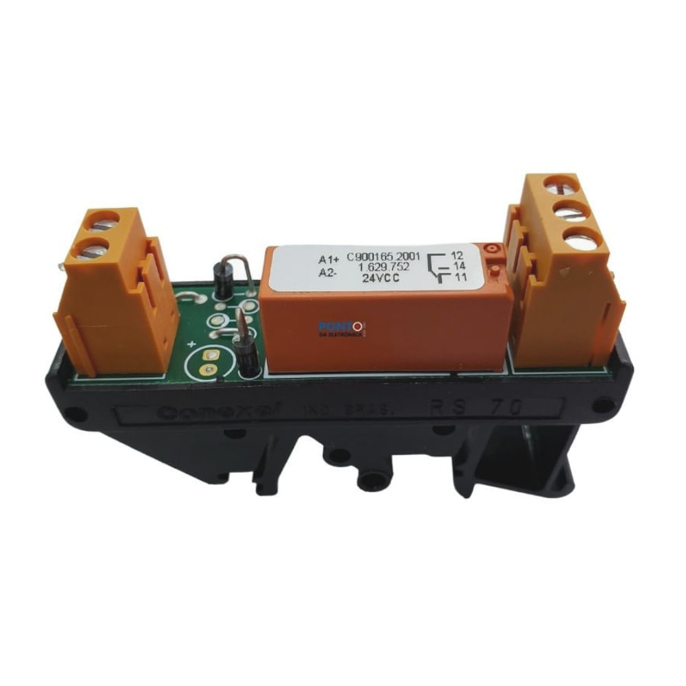 Rele Interface 24V 5A 1Na RS30LP - Weidmuller Conexel - Dimensional