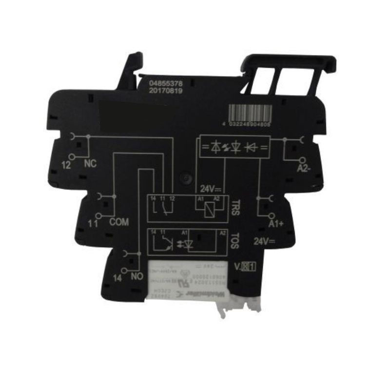 Acoplador Relé 24Vcc 1 Reversível 1122880000 Weidmuller Conexel ...