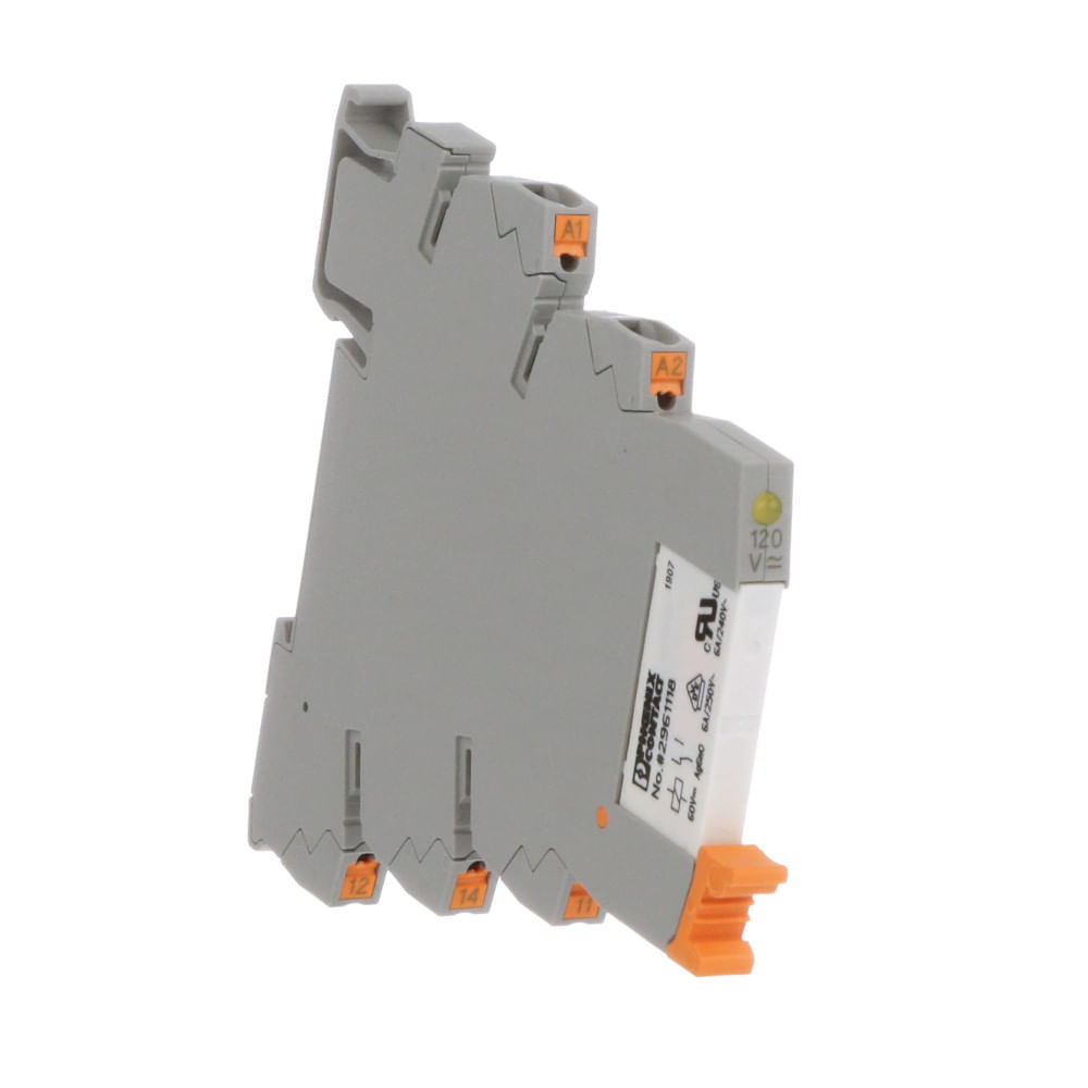 Relé Interface 110/120Vca 10A 1Naf PLCRPT120UC21 | Dimensional ...