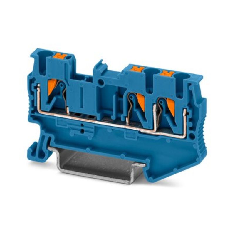 Conector Passagem Azul 800V 24A 0,14 4Mm2 PT2,5TWINBU Phoenix Contact ...