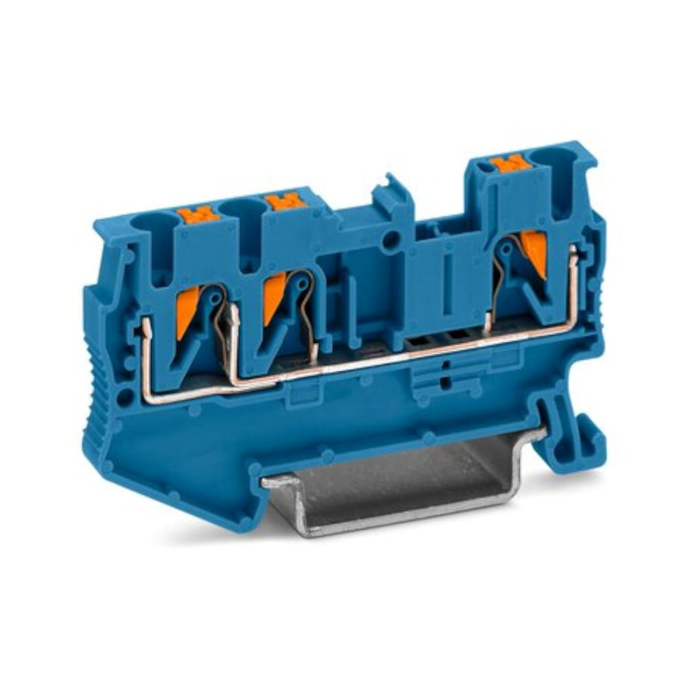 Conector Passagem Azul 800V 24A 0,14 4Mm2 PT2,5TWINBU Phoenix Contact ...