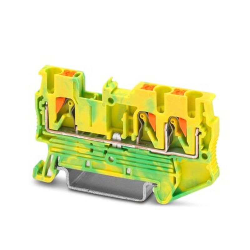 Conector Passagem Verde E Amarelo 4Mm2 PT2,5TWINPE Phoenix Contact ...