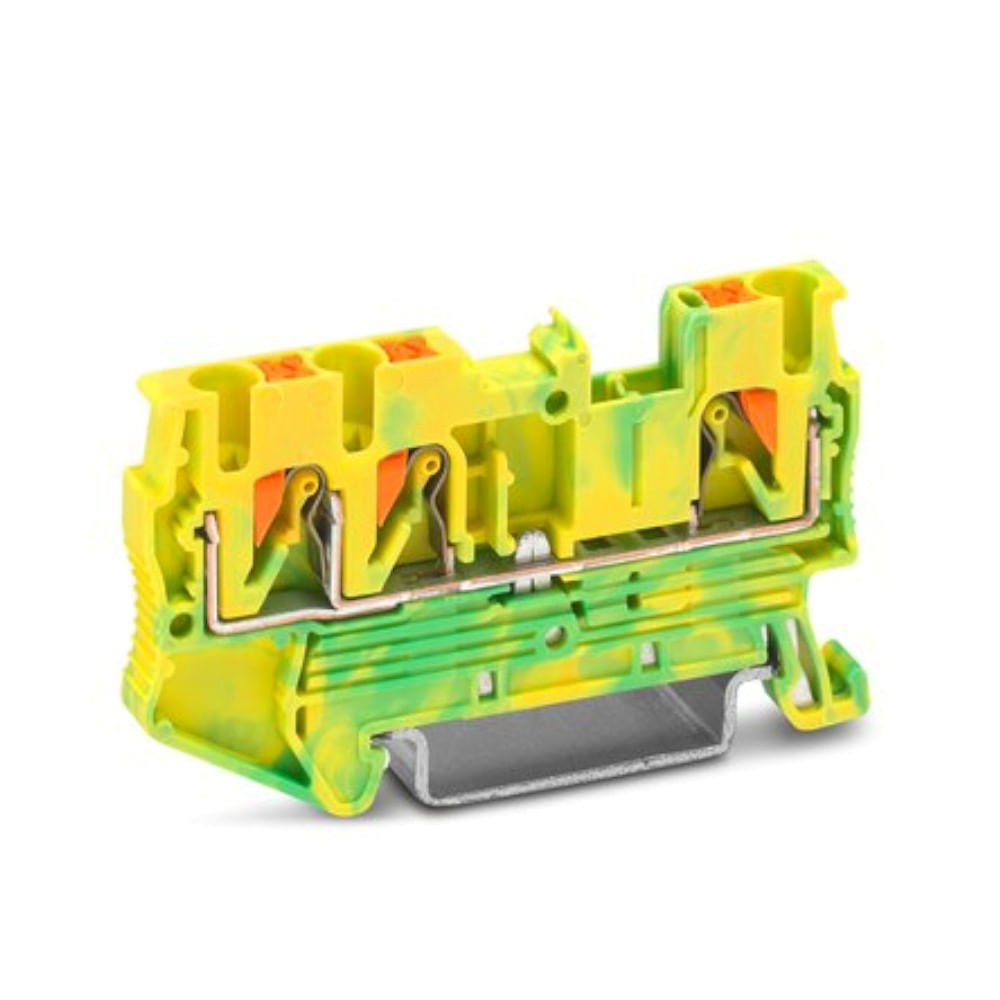 Conector Passagem Verde E Amarelo 4Mm2 PT2,5TWINPE Phoenix Contact ...