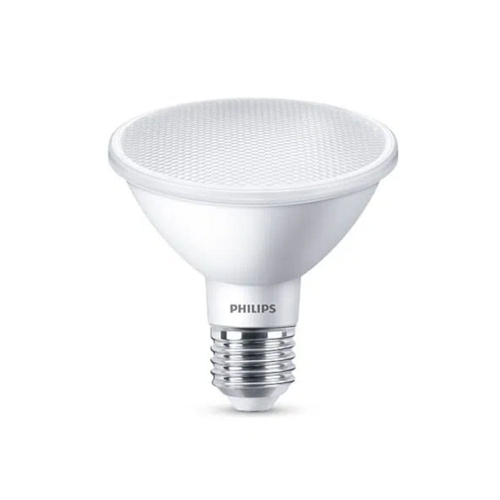 Lâmpada LED PAR30 E27 2700K Bivolt 9,5W LPAR309570WMVS Philips ...