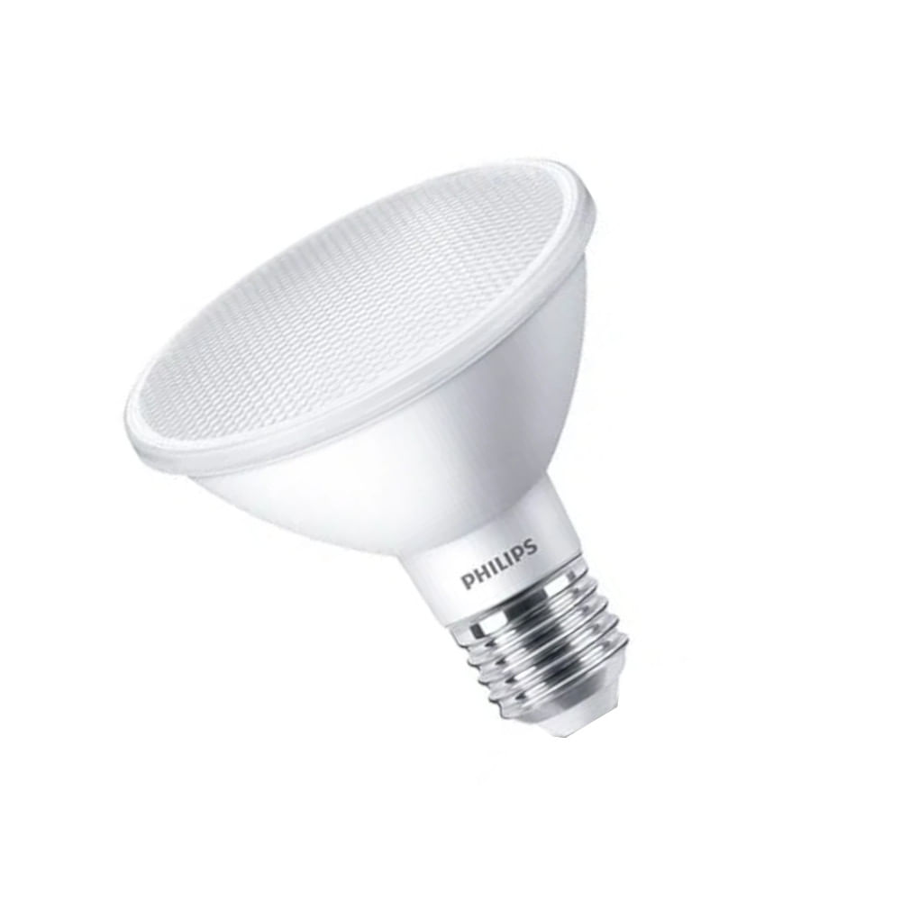 Lâmpada LED PAR30 E27 2700K Bivolt 9,5W LPAR309570WMVS Philips ...