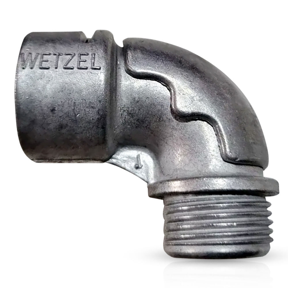 Conector Box Curvo Alumínio Sem Revestimento BSP 1.1/4" CCA25 ...