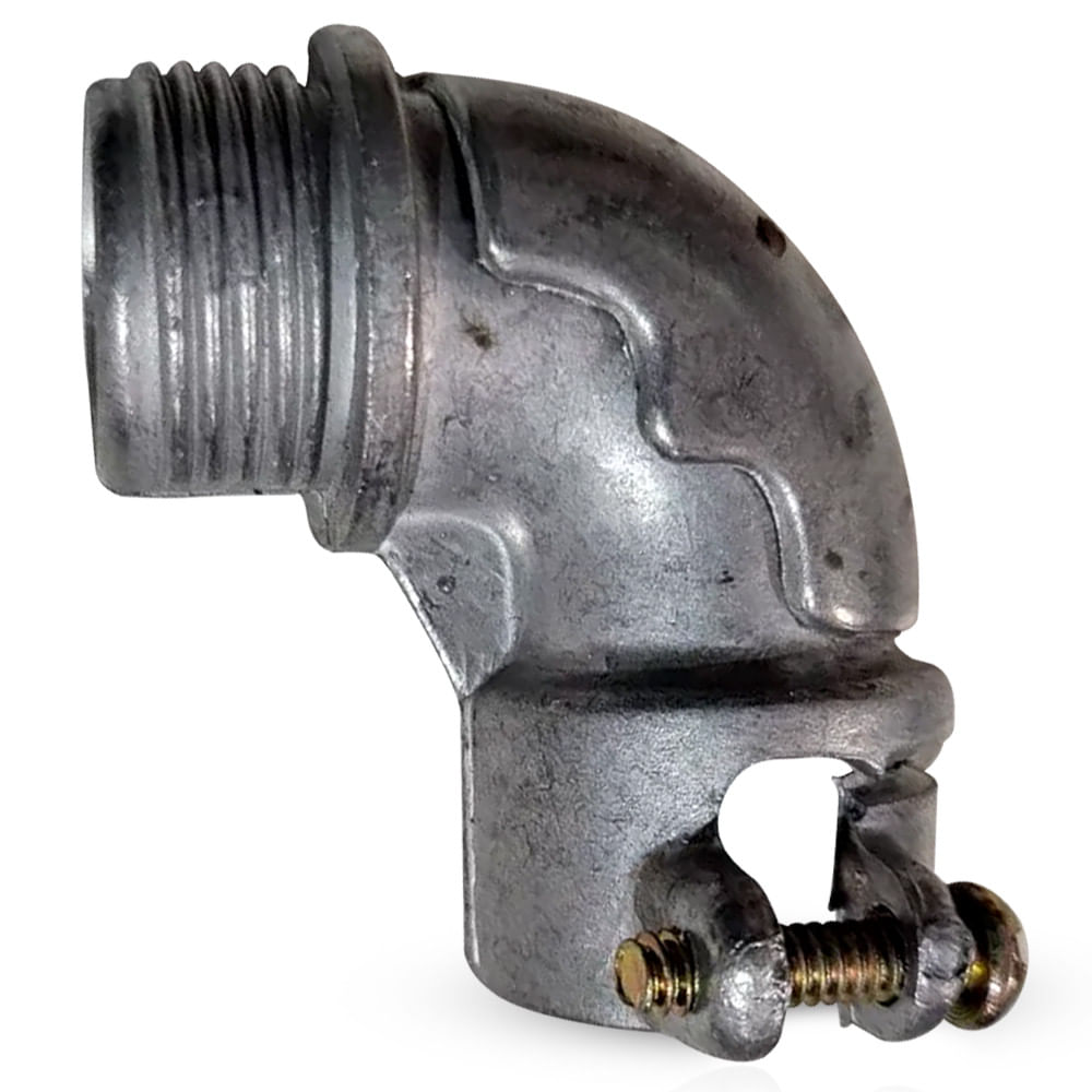 Conector Box Curvo Alumínio Sem Revestimento BSP 3" CCA45 | Dimensional ...