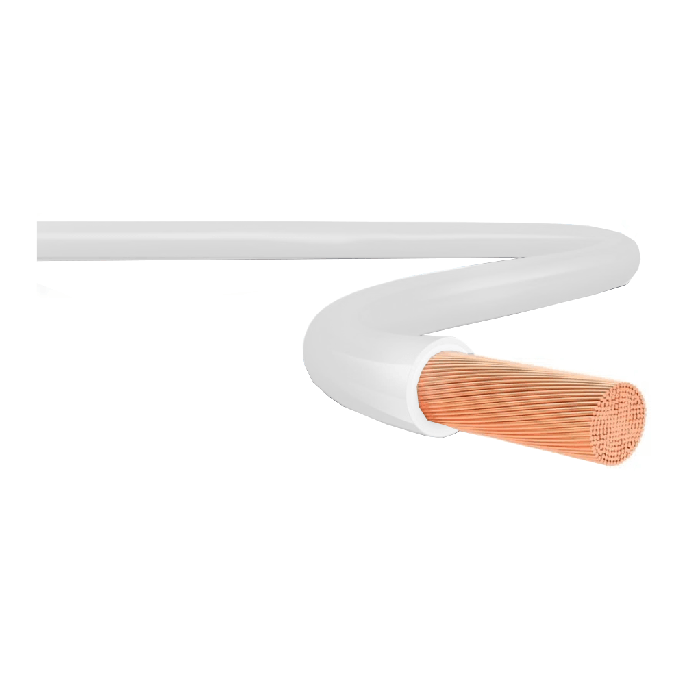 Cabo Alta Temperatura Silicone 750V 300G 3X 1,5mm2 Branco PANSIL300G ...