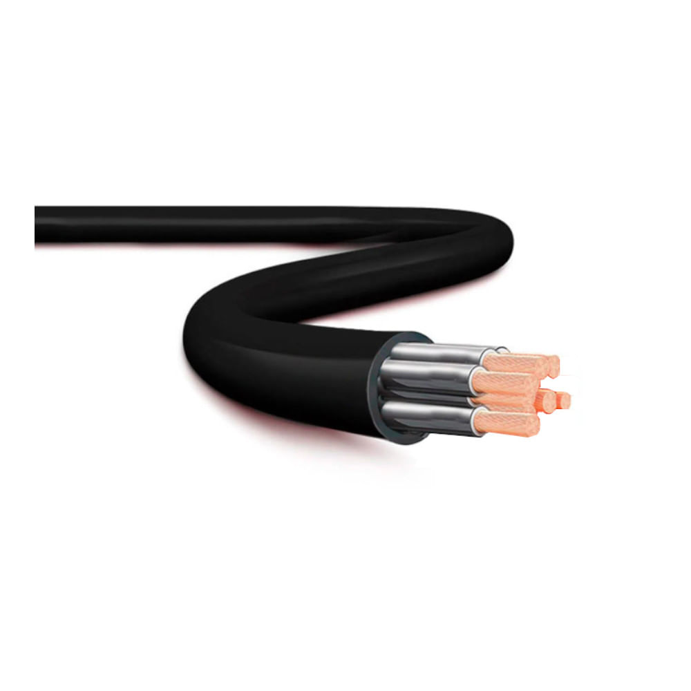 Cabo Controle 500V 70G PVC 8X0,75MM2 Preto 175CMPVCAST108CL5FR ...