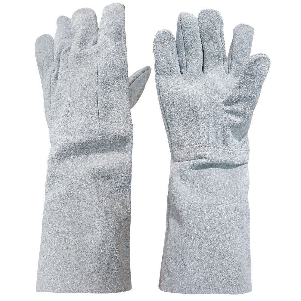 Luva Proteção Mecânica Raspa Reforço Lona 200mm CA 11689 Comluvas ...