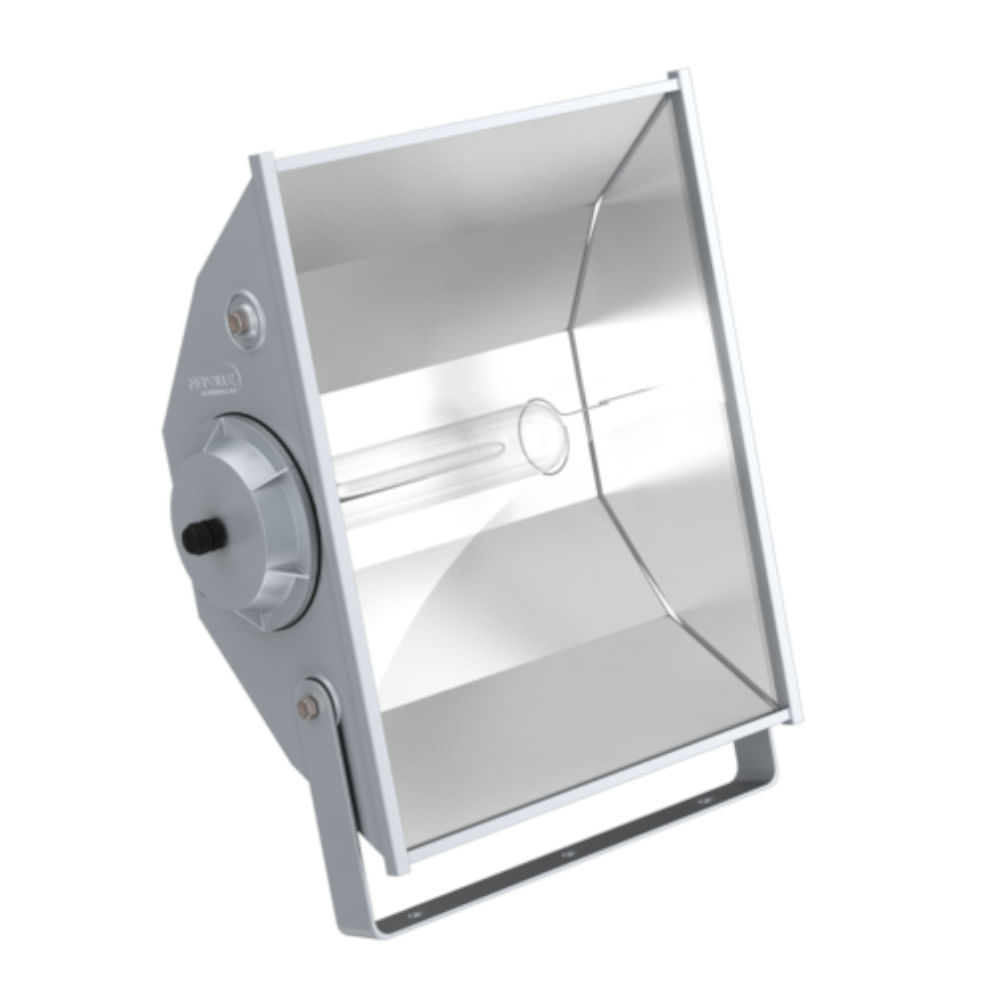 Projetor Vapor Metálico Alumínio Cinza IP65 2000W EZ440I2 | Dimensional - Dimensional