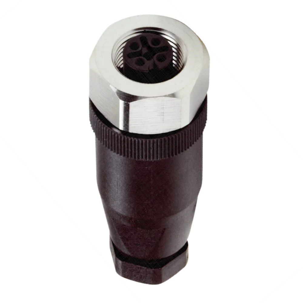 Conector Sensor F Reto 4 Polos M12 DOS1204GN | Dimensional - Dimensional