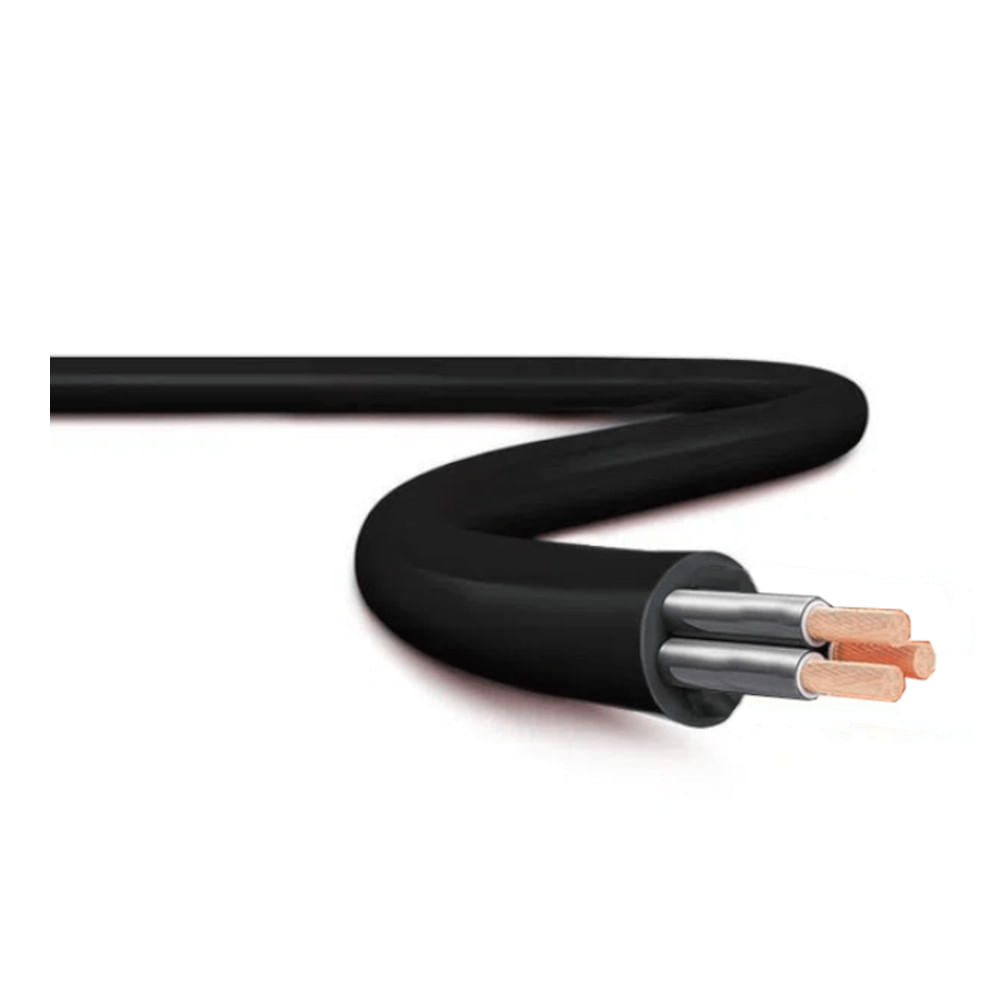 Cabo Controle 500V 70G PVC Blindado 3X0,75MM2 Preto 175CMPVCAST10 ...