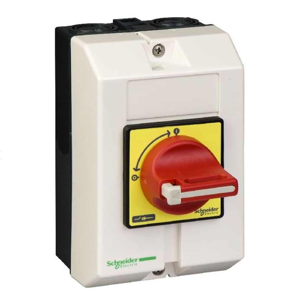 Chave Seccionadora Tripolar 20A 690Vca Ip-65 Manopla Vermelha Schneider ...
