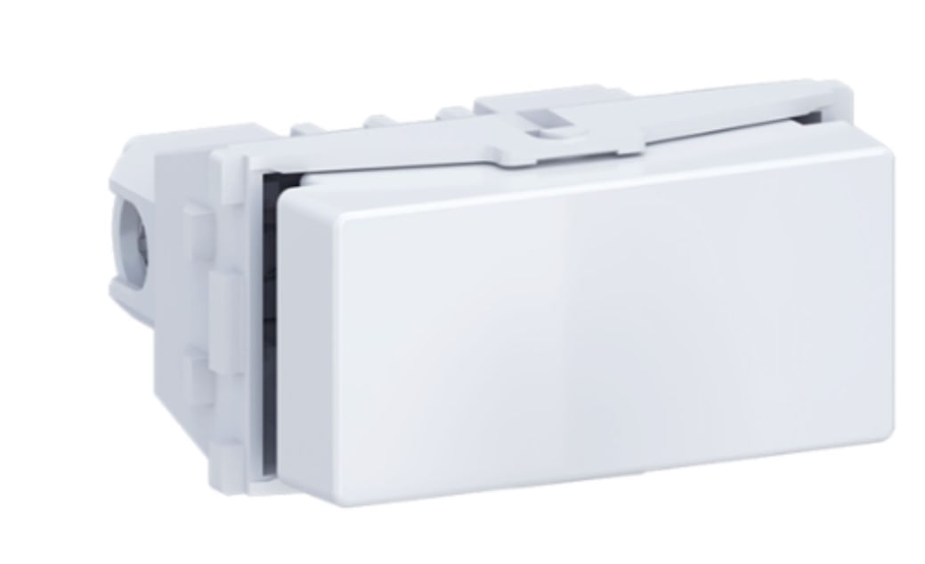 Mod Interrup 1 Simp Encaixe 250V 10A Br E011100115 Wetzel - Dimensional