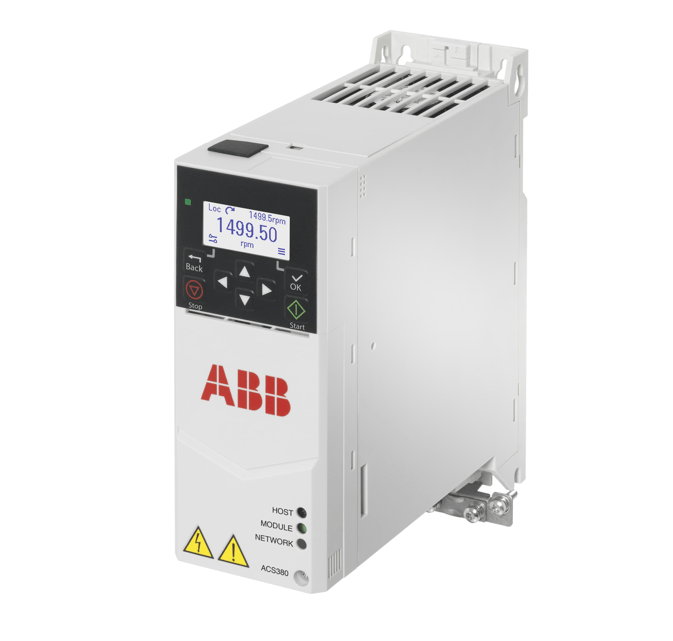 Inversor Trifasico 380/480V 4A 2CV ACS380040S04A04 ABB - Dimensional