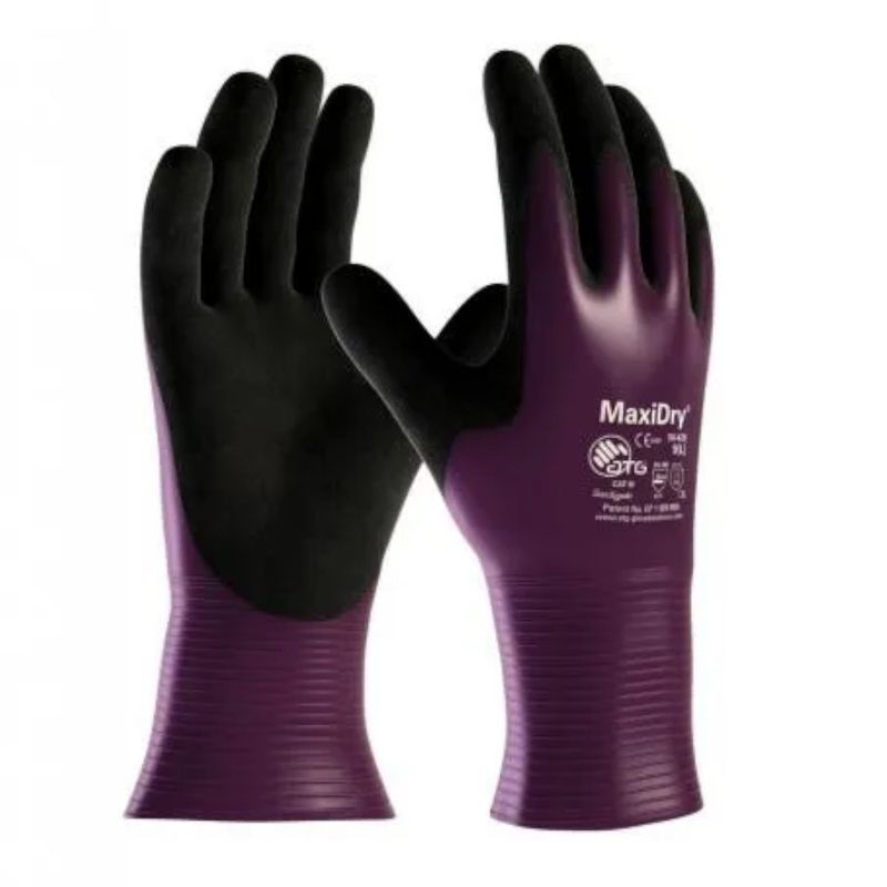 Luva Pa Preto/Rx Maxidry DA35426 Tamanho XG Danny - Dimensional